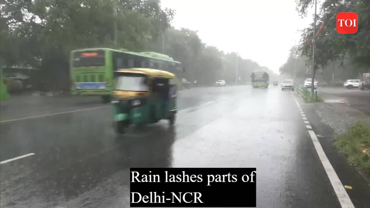 Rain lashes parts of Delhi-NCR