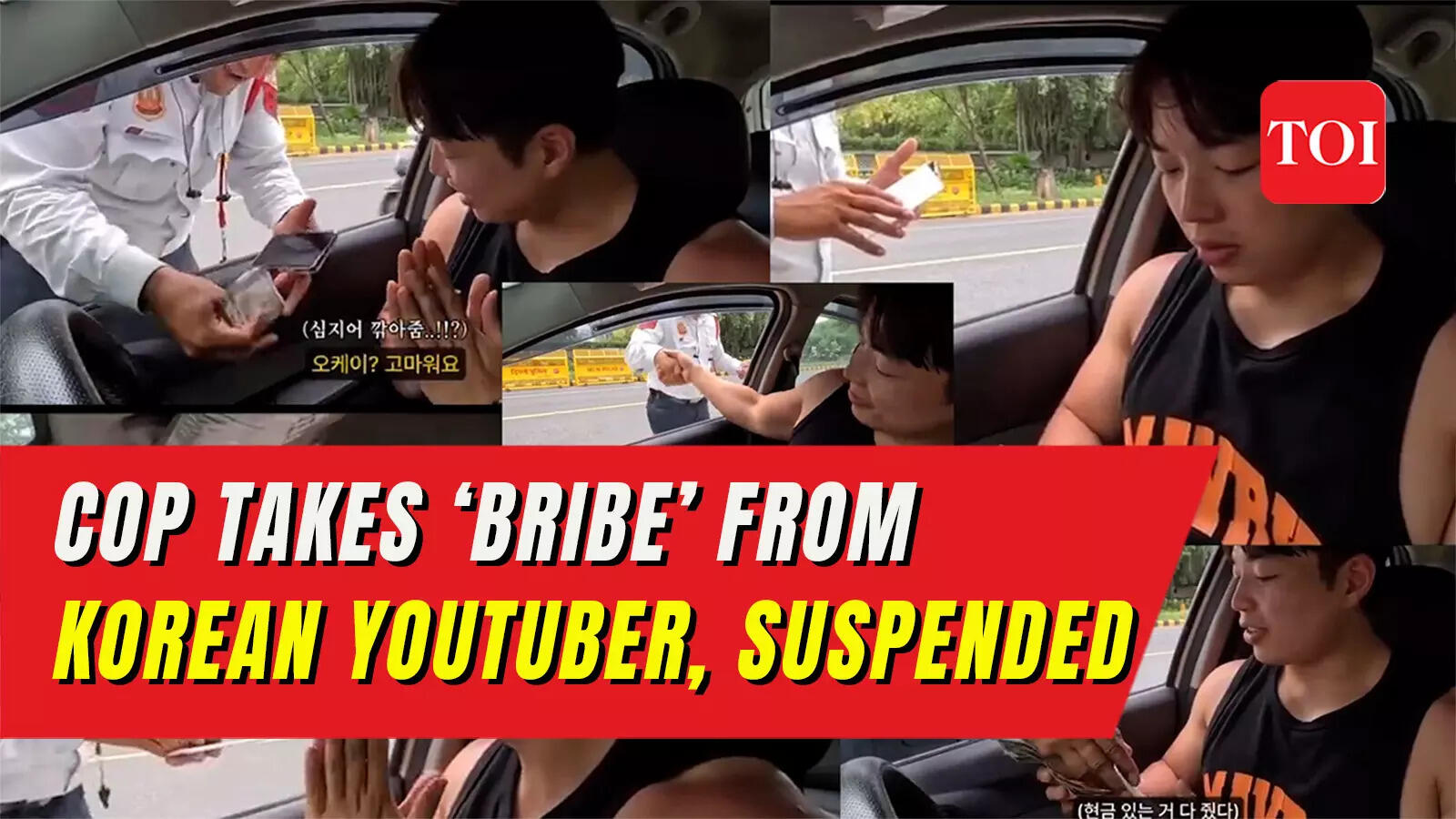 Delhi Traffic cop ‘forgets’ to give receipt of Rs 5,000 challan to ...