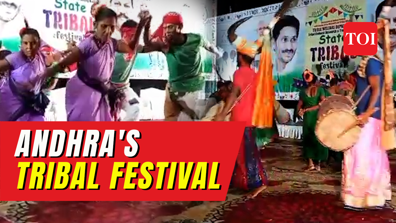 Tribal music and dance enchant all at Andhra Pradesh 'State Tribal ...