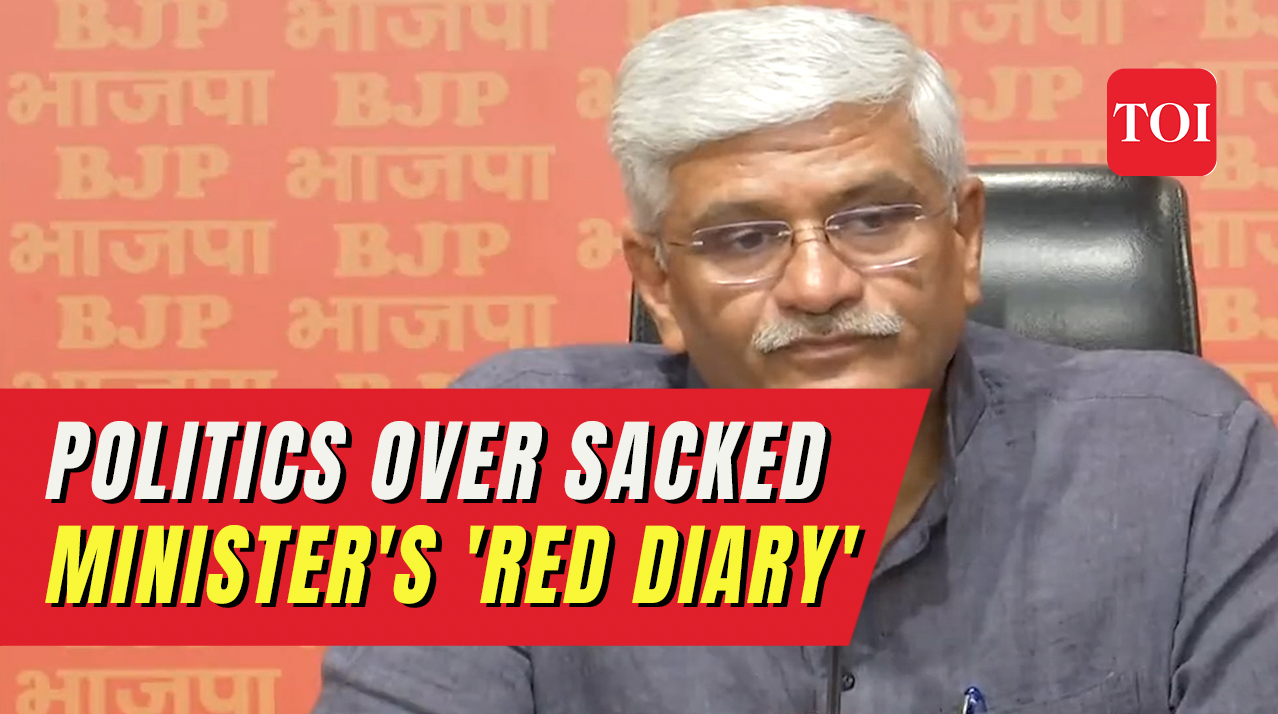 Why is Rajasthan CM worried about the 'red diary'? Union minister Gajendra Shekhawat targets ...