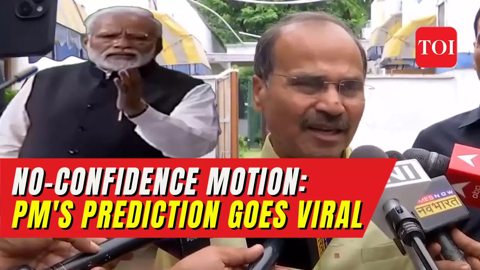 PM Modi's prediction on no-confidence motion from five years ago goes viral as Oppn submits motion