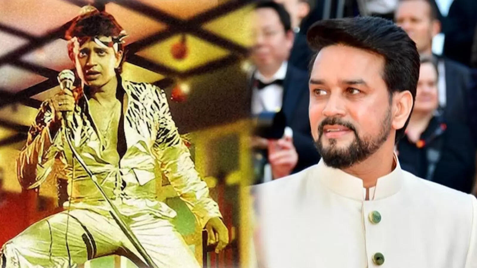 I&B minister Anurag Thakur sings Mithun Chakraborty's iconic ‘Jimmy ...