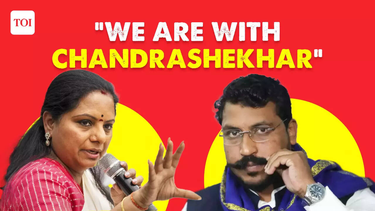 This is not the way to deal with voice of dissent, says BRS MLC Kavitha on Chandrashekhar of ...