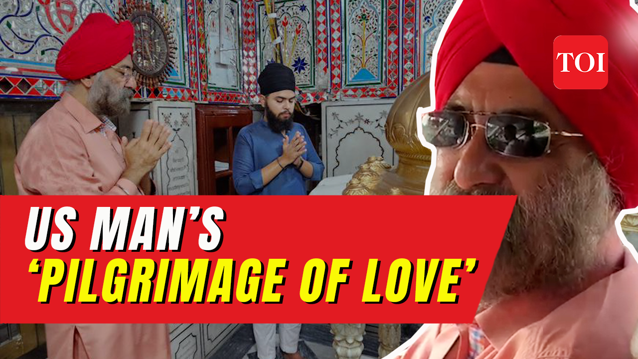 Watch: Sikh man from the US undertakes Lahore-Amritsar ‘pilgrimage of ...