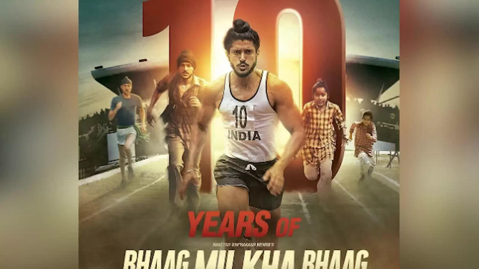 'Bhaag Milkha Bhaag' clocks 10, makers hold special screening, Farhan ...