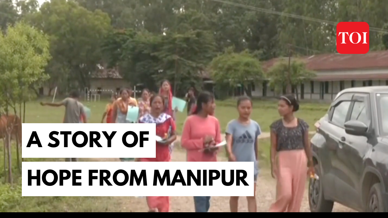 Amid heartbreak, a story of hope from violence-hit Manipur