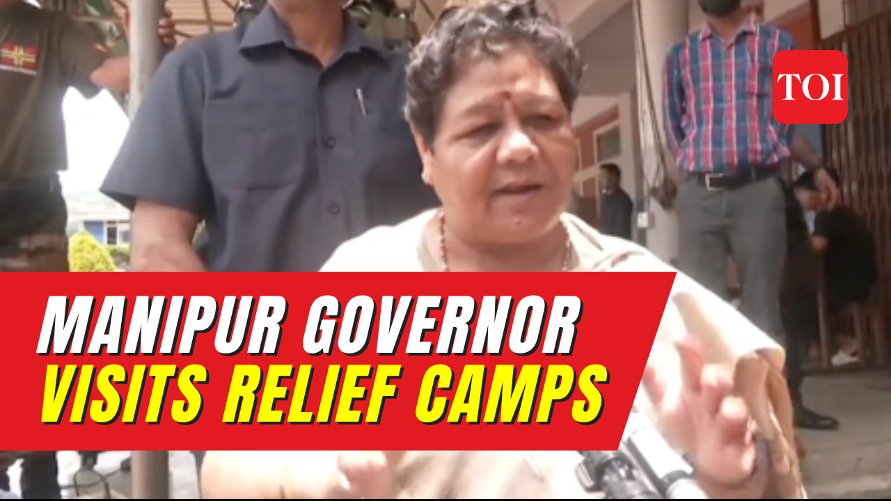 Manipur Gov Anusuiya Uikey on I.N.D.I.A bloc visit: 'Opposition leaders ...