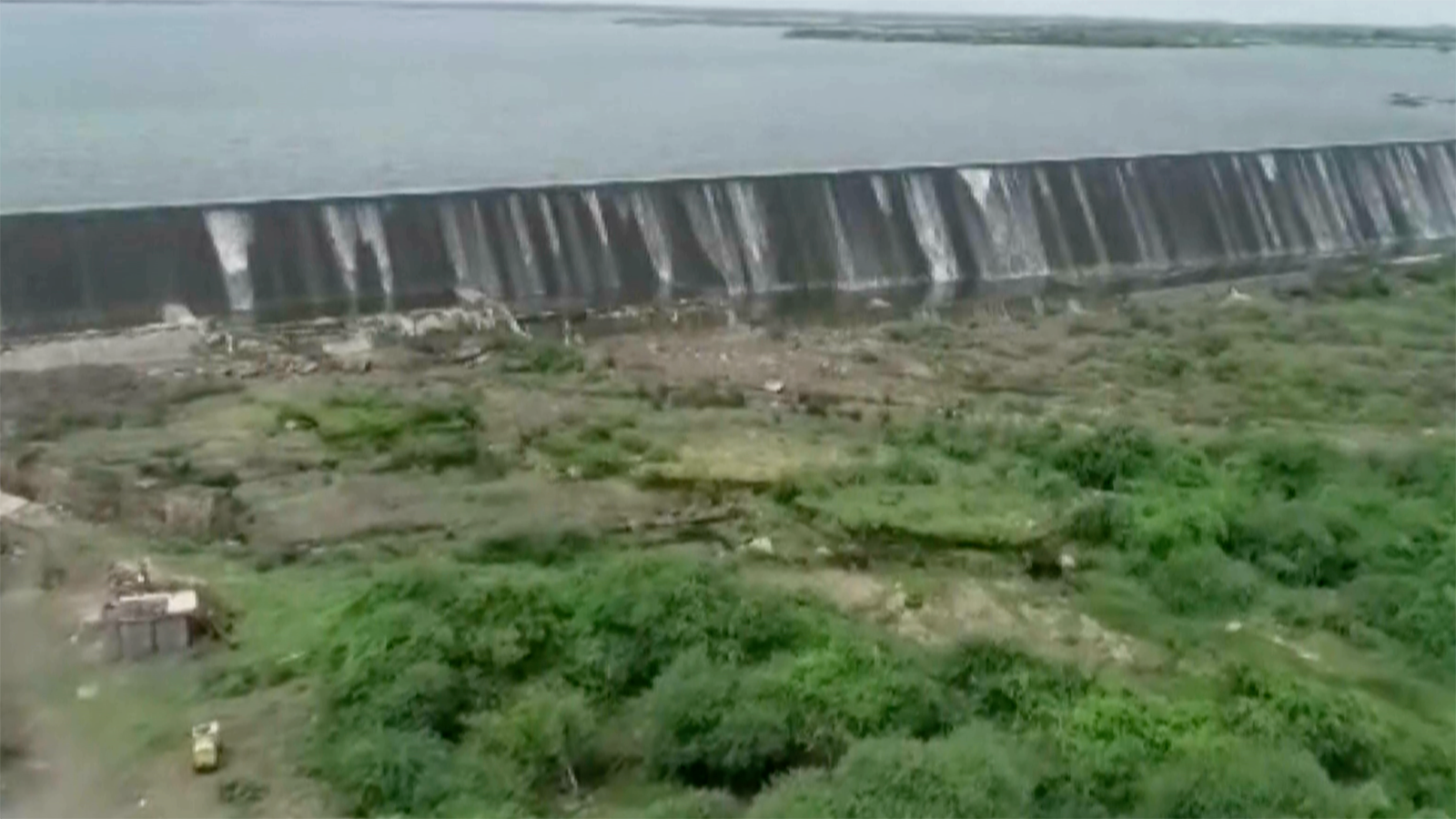Machhu dam in Gujarat’s Morbi overflows owing to heavy downpour