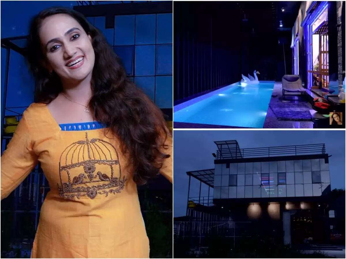 From glass roofing to the swimming pool: A look at Anu Joseph's lavish ...