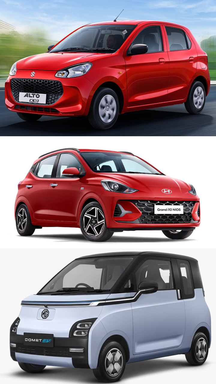 10 compact cars in India 2023 Maruti Alto K10 to MG Comet EV Times of India
