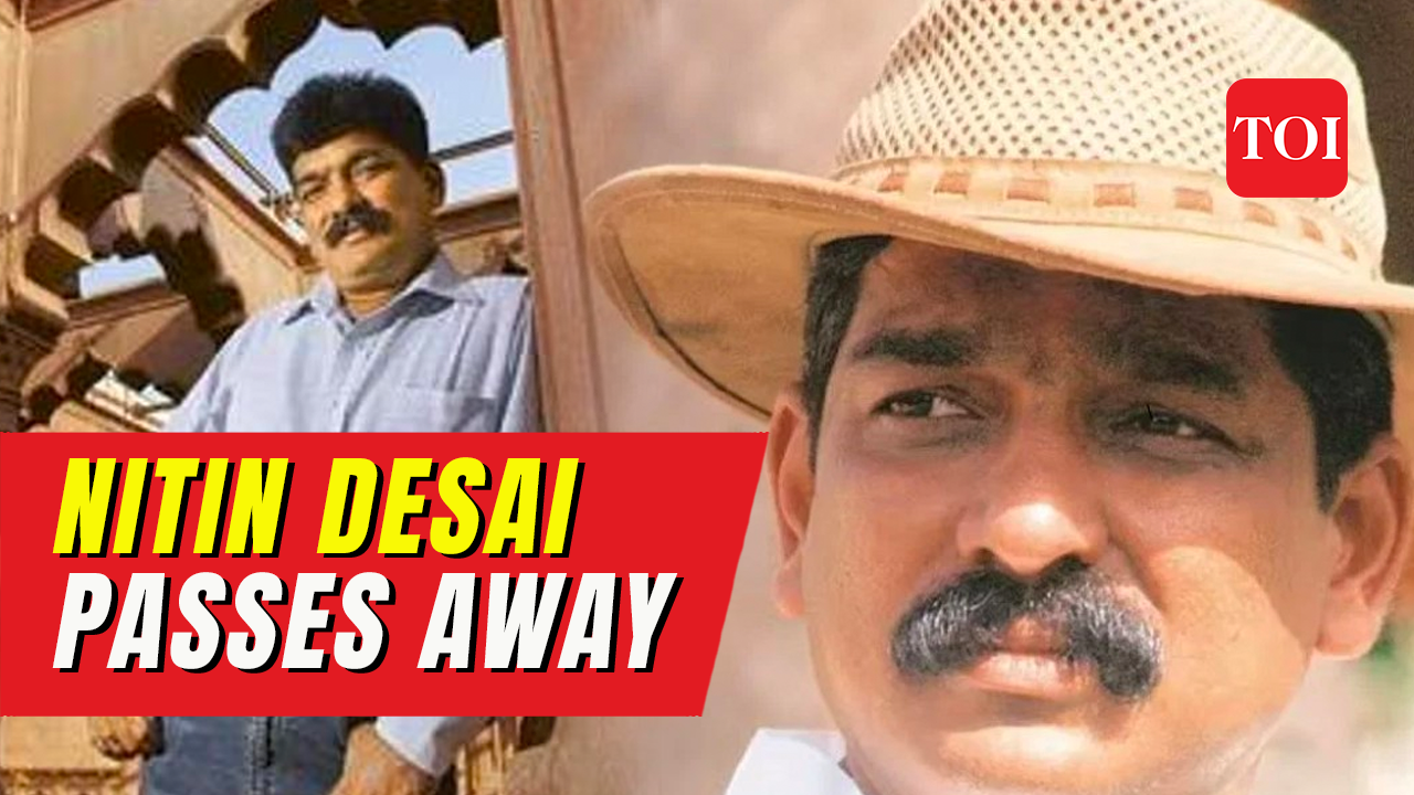 Well-known Bollywood art director Nitin Desai dies by suicide