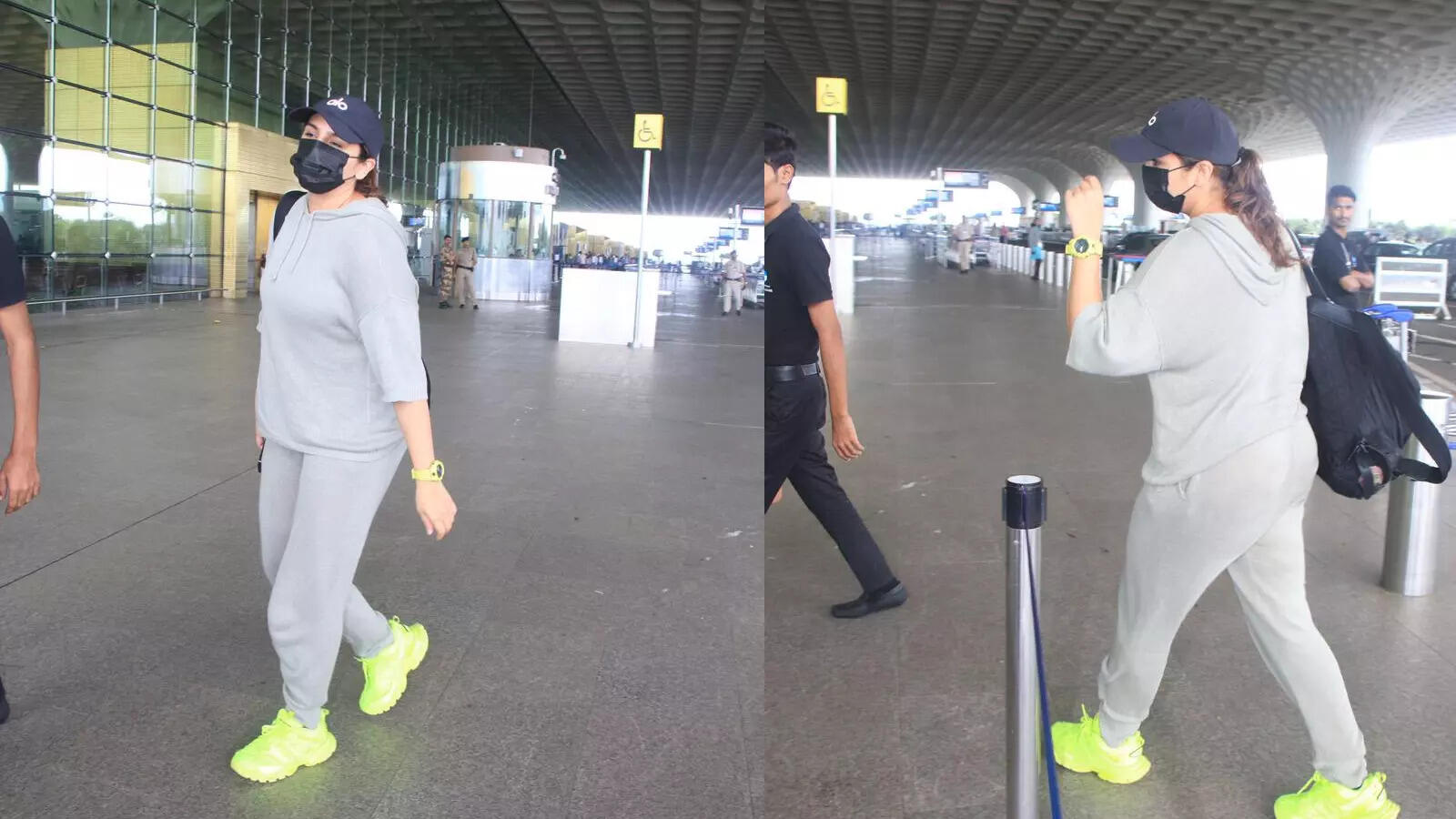 COVID-19: Huma Qureshi still follows COVID-19 protocol, gets spotted at ...