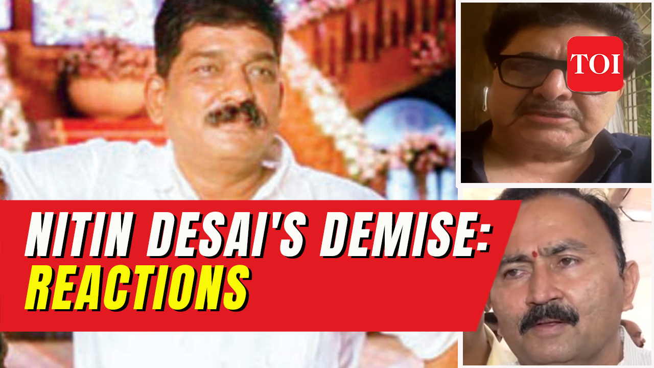 Nitin Desai dies by suicide: Condolences flow from Bollywood personalities and political leaders