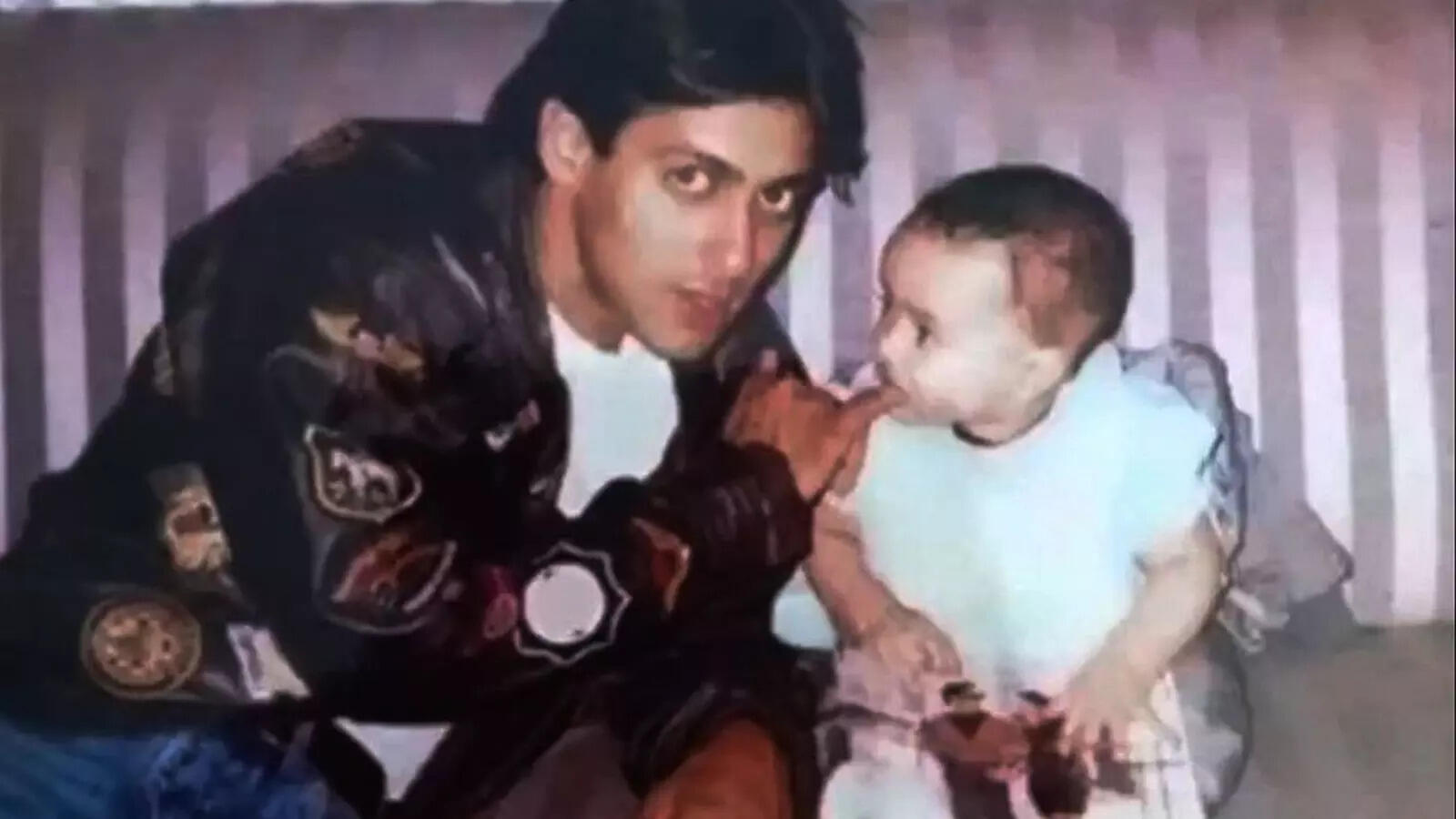Blast-from-the-past! Salman Khan shares a cute throwback picture to wish his sister Arpita Khan ...