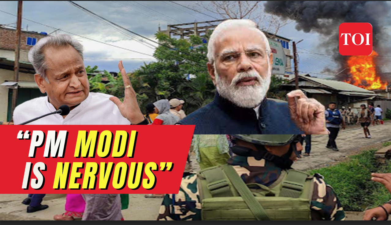 Modi: "PM Modi is nervous": CM Ashok Gehlot on Rajasthan compared with ...