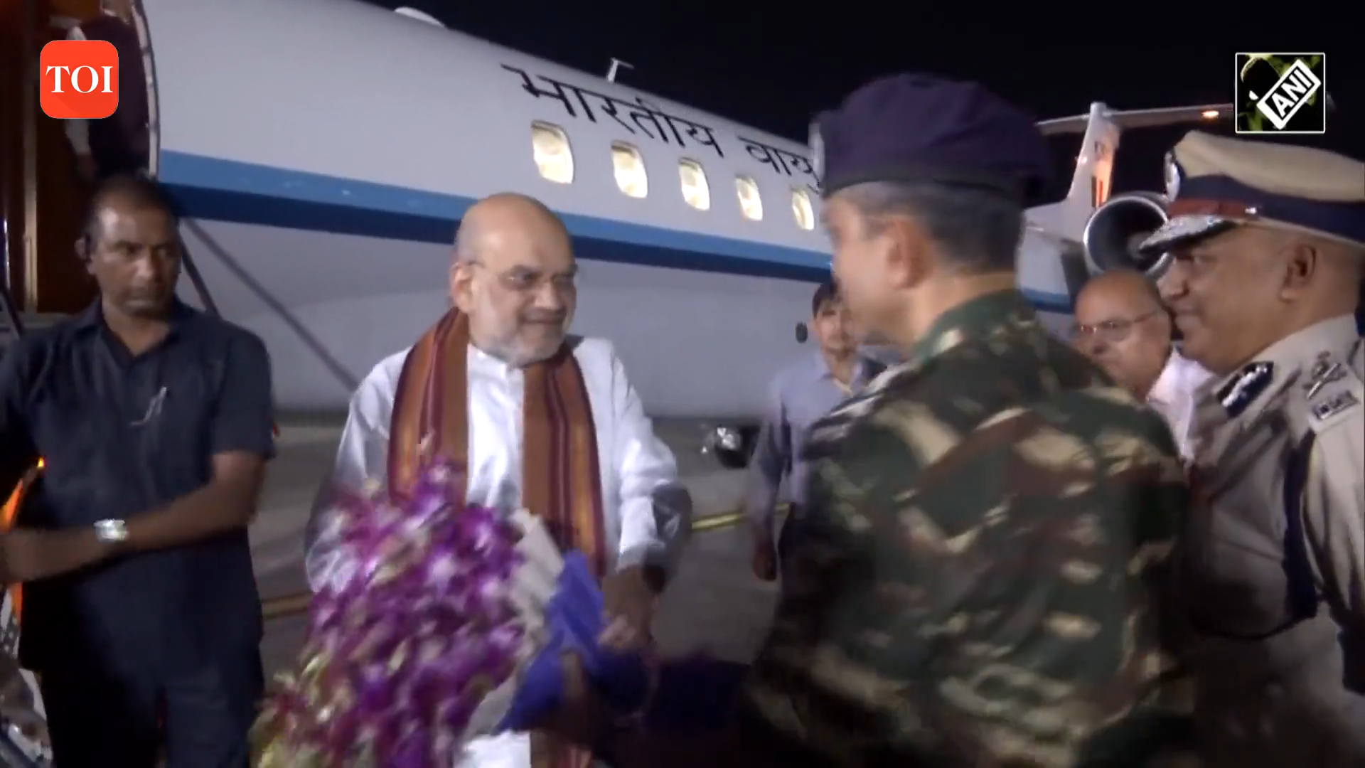 Amit Shah arrives in Odisha for day-long visit, to chair meetings and ...