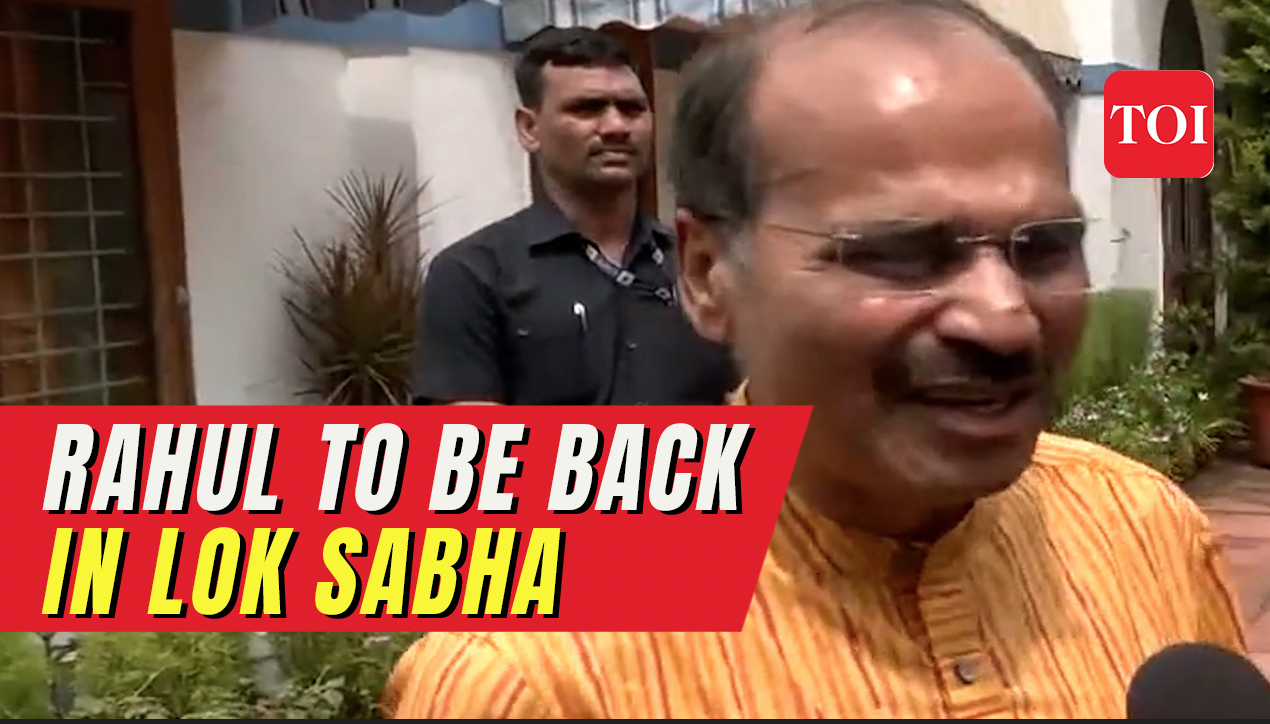 Show same urgency in restoring Rahul Gandhi’s membership: Adhir Ranjan Chowdhury