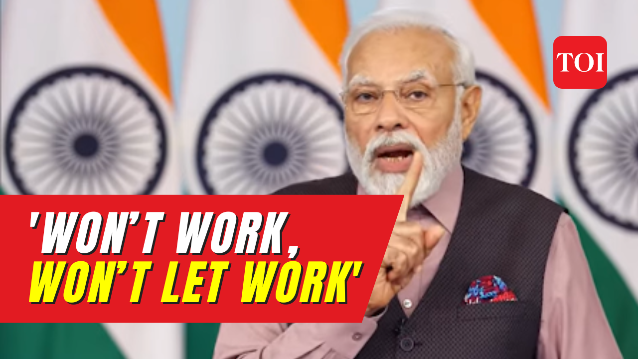 'Country saying corruption, dynasty, appeasement should quit India': PM ... 'Country saying corruption, dynasty, appeasement should quit India': PM ...