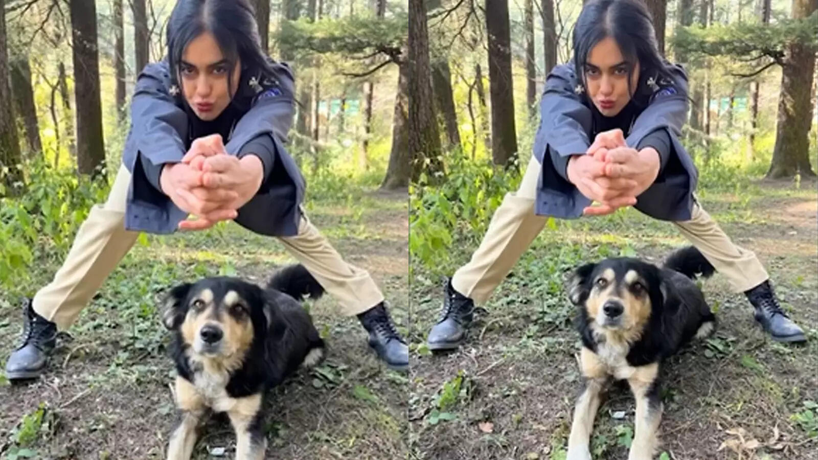 Check out Adah Sharma’s cute ‘Friendship Day’ video with a dog