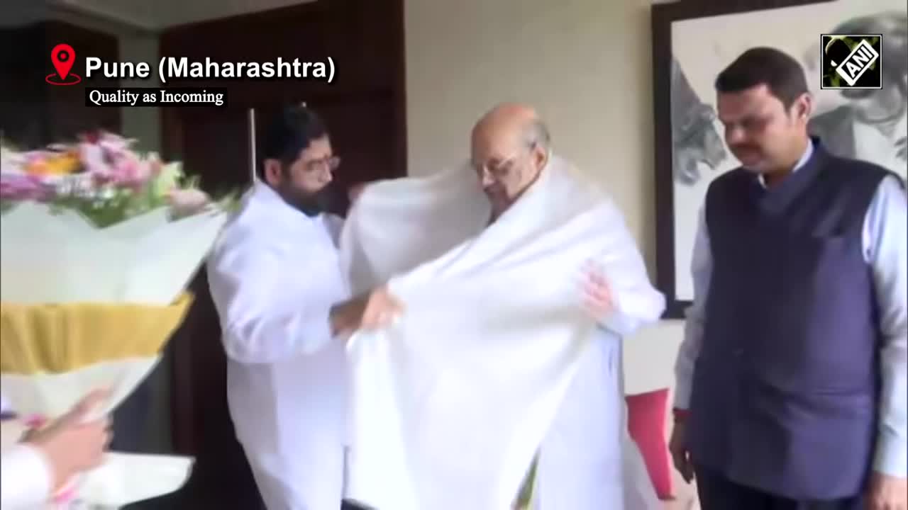 maharashtra: Maharashtra: CM Shinde, Deputy CMs meet HM Shah in Pune