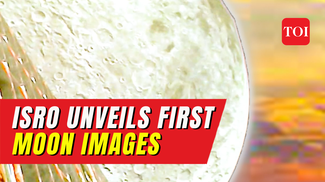 ISRO shares first images of moon captured by Chandrayaan-3 ISRO shares first images of moon captured by Chandrayaan-3