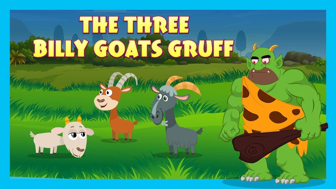 Check Out Latest Kids English Nursery Story 'The Three Billy Goats ...