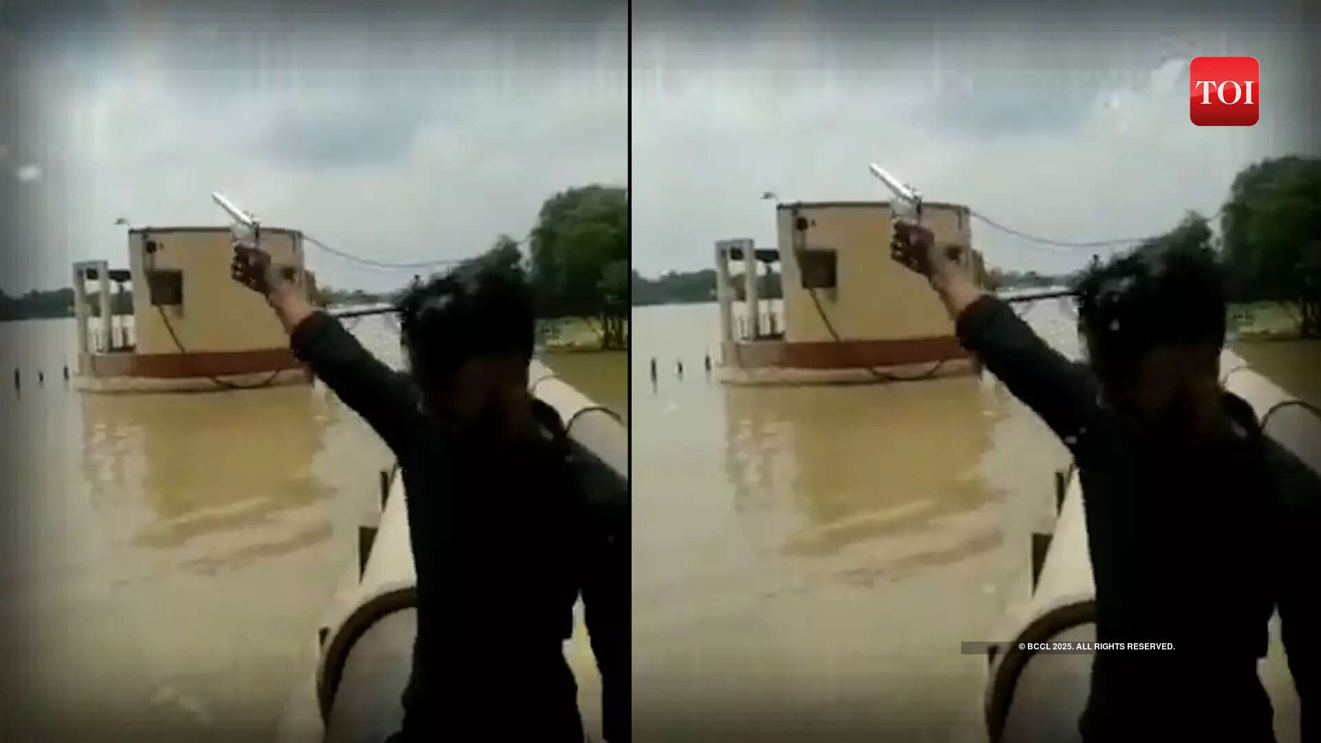 Youth make reels while firing pistol in Agra, video surfaces