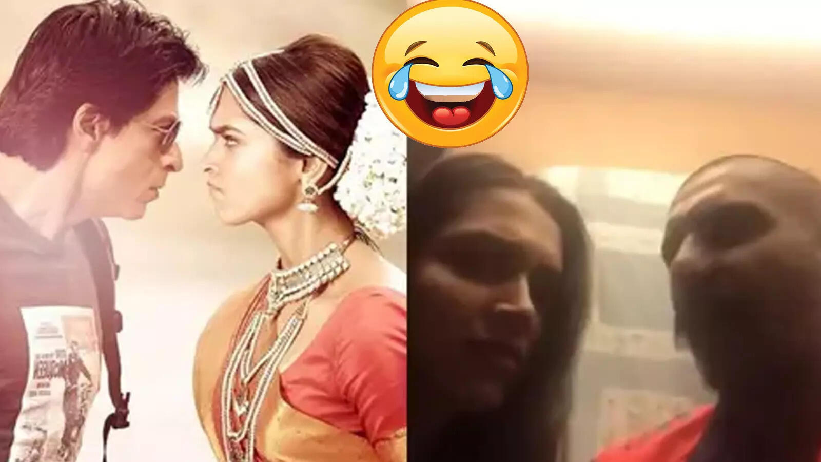 Deepika Padukone drops unseen video of Ranveer Singh imitating Shah Rukh Khan's dialogue as ...