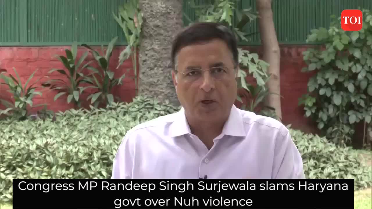 singh surjewala: Congress MP Randeep Singh Surjewala slams Haryana govt