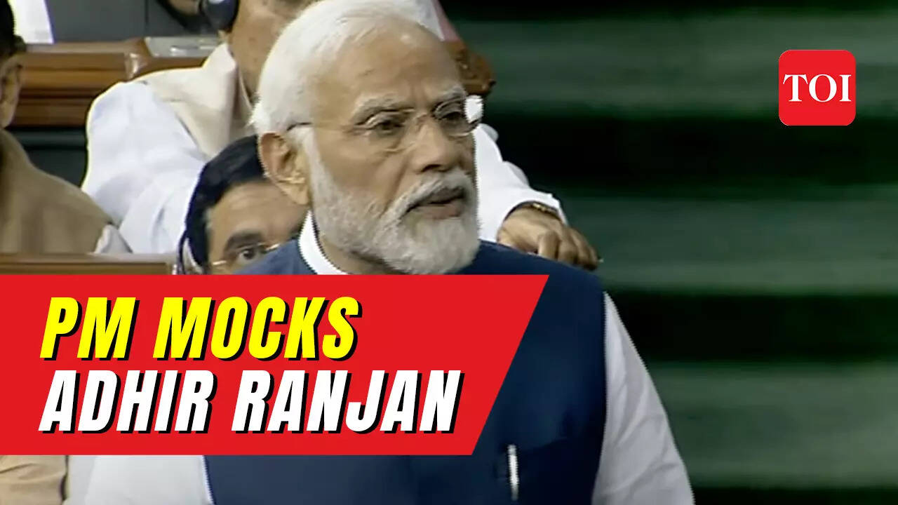 PM Modi takes a dig at Adhir Ranjan Chowdhury: 'Why is Congress neglecting you, is it because of ...