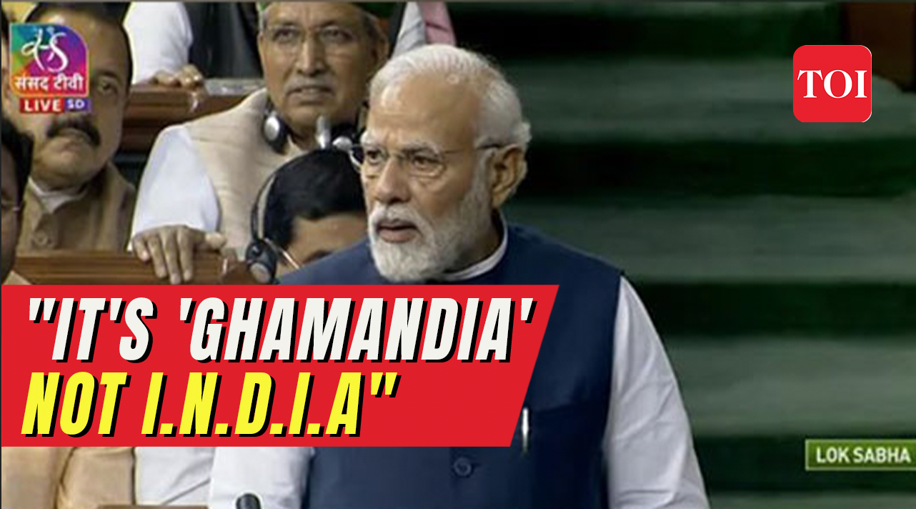 'From its poll symbol to ideas, everything has been borrowed': Modi's ...