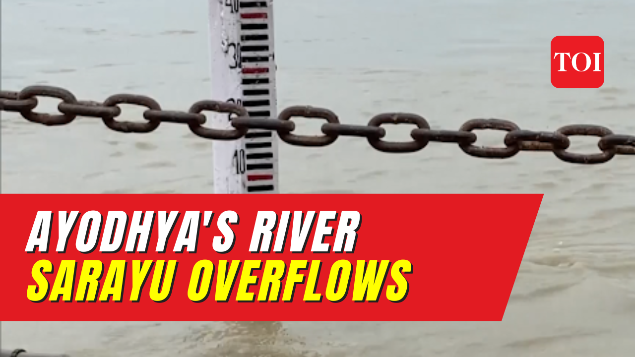 Ayodhya's river Sarayu crosses danger level, continues to rise