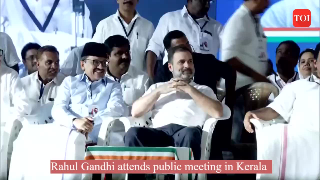 wayanad: Rahul Gandhi makes maiden visit to Wayanad after being ...