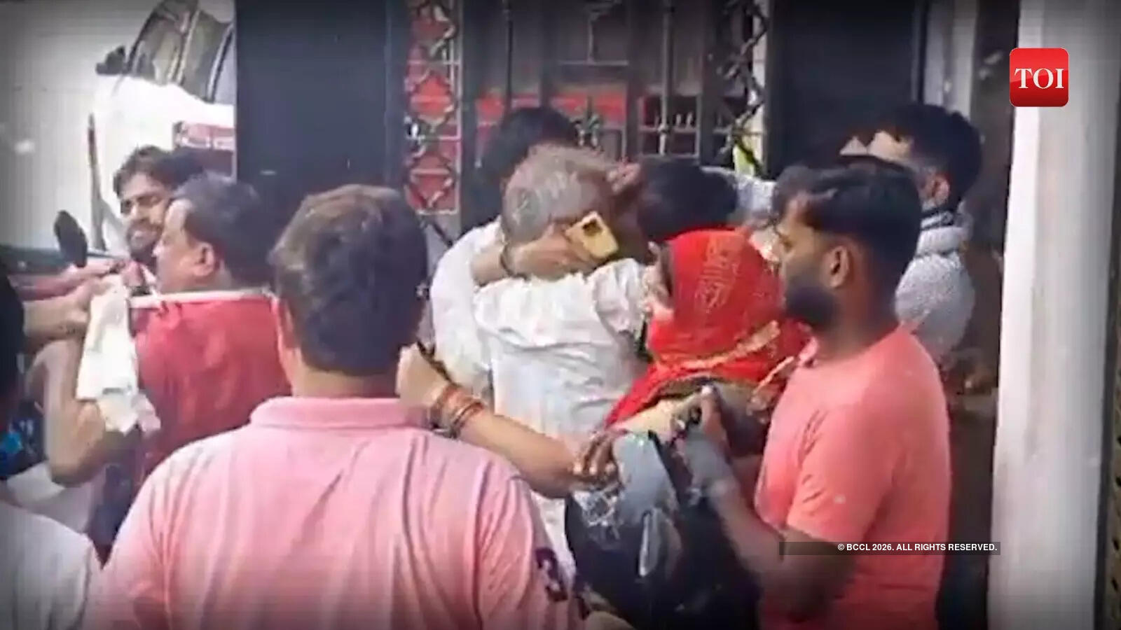 Fight between brothers over land dispute, video goes viral