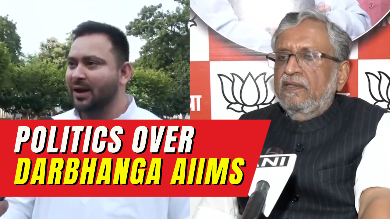 Nitish Govt fears PM will take all credit for AIIMS in Darbhanga: Sushil Modi slams Tejashwi ...