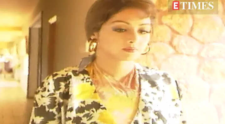 RARE footage: Sridevi’s 60th birth anniversary: Pan Nalin shares RARE footage of the late ...