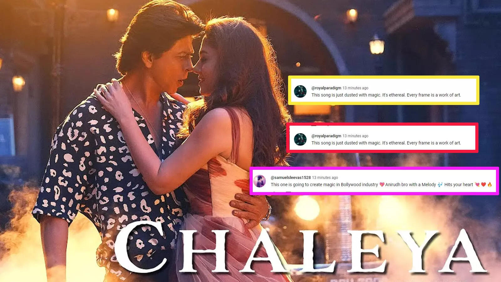 'Jawan's new song 'Chaleya' is out! Shah Rukh Khan romances Nayanthara in this love anthem; fans ...