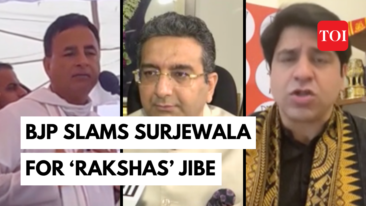 Randeep Surjewala’s ‘rakshas’ jibe at BJP and its supporters stirs ...