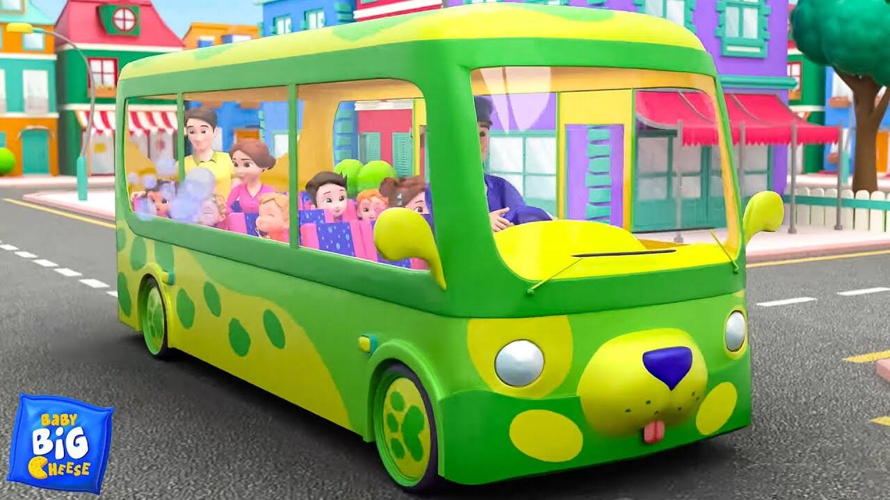 English Nursery Rhymes: Kids Video Song in English 'Wheels On the Bus'