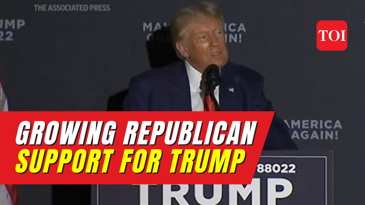 Poll finds growing Republican support for Trump amid criminal charges