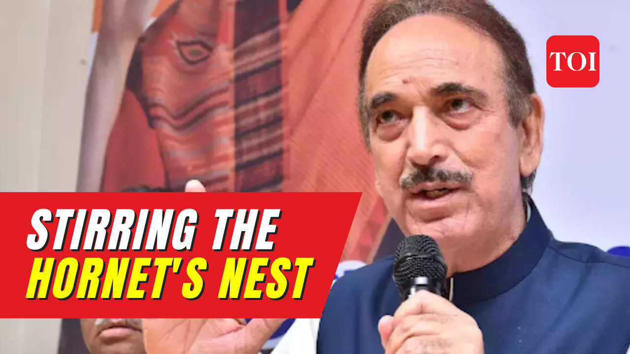 Ghulam Nabi Azad stirs debate, 'Everyone was born a Hindu in this ...