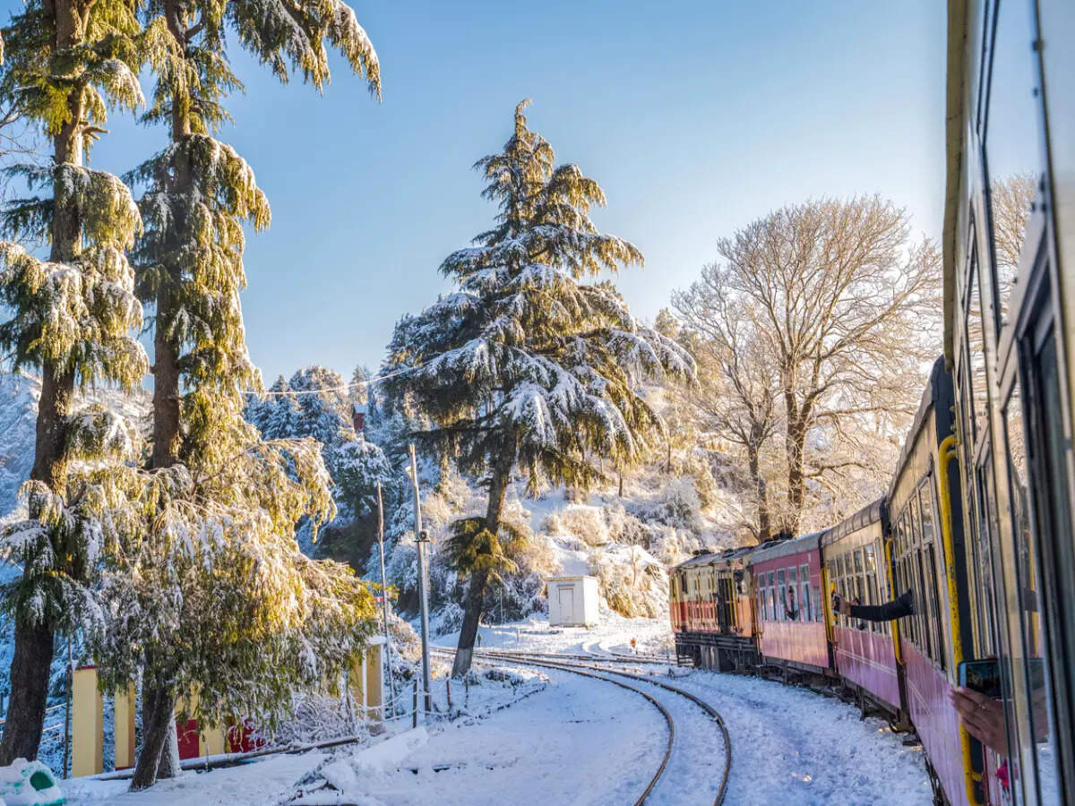 UNESCO World Heritage site Kalka-Shimla railway line affected by heavy ...