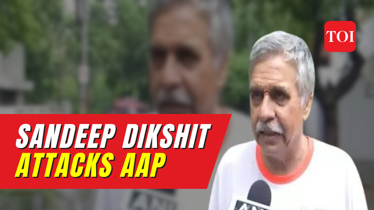 “We didn’t say Congress will fight on all 7 seats in Delhi” Congress’ Sandeep Dikshit attacks AAP