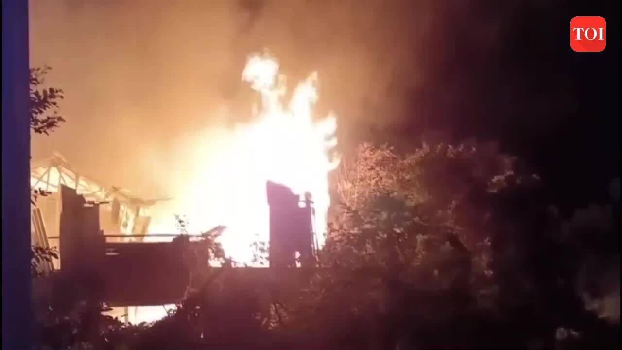 fire: Fire breaks out in Patalganga industrial area in Maharashtra's Raigad