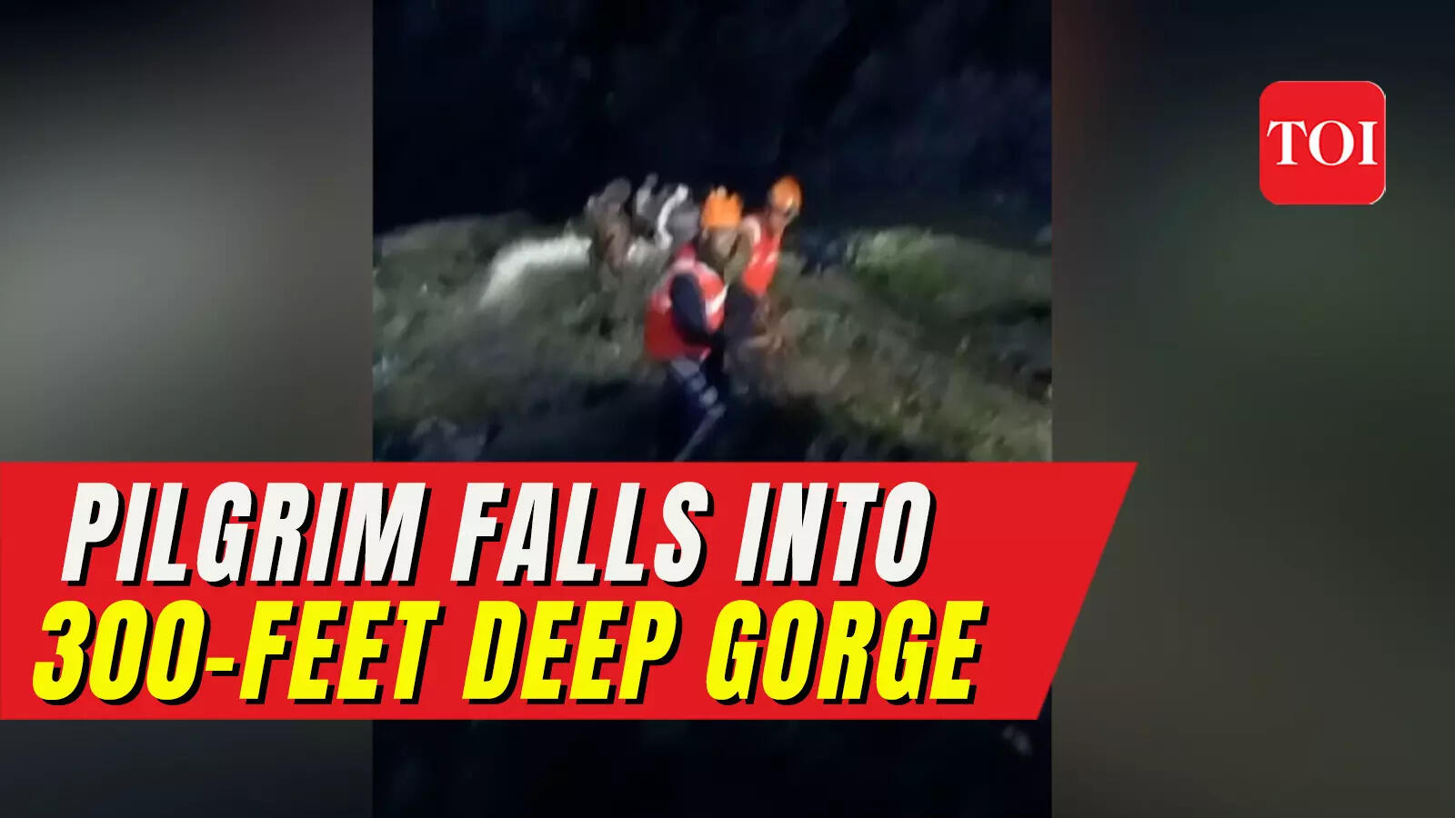 Amarnath pilgrims fall into 300-ft-down gorge, 1 dead