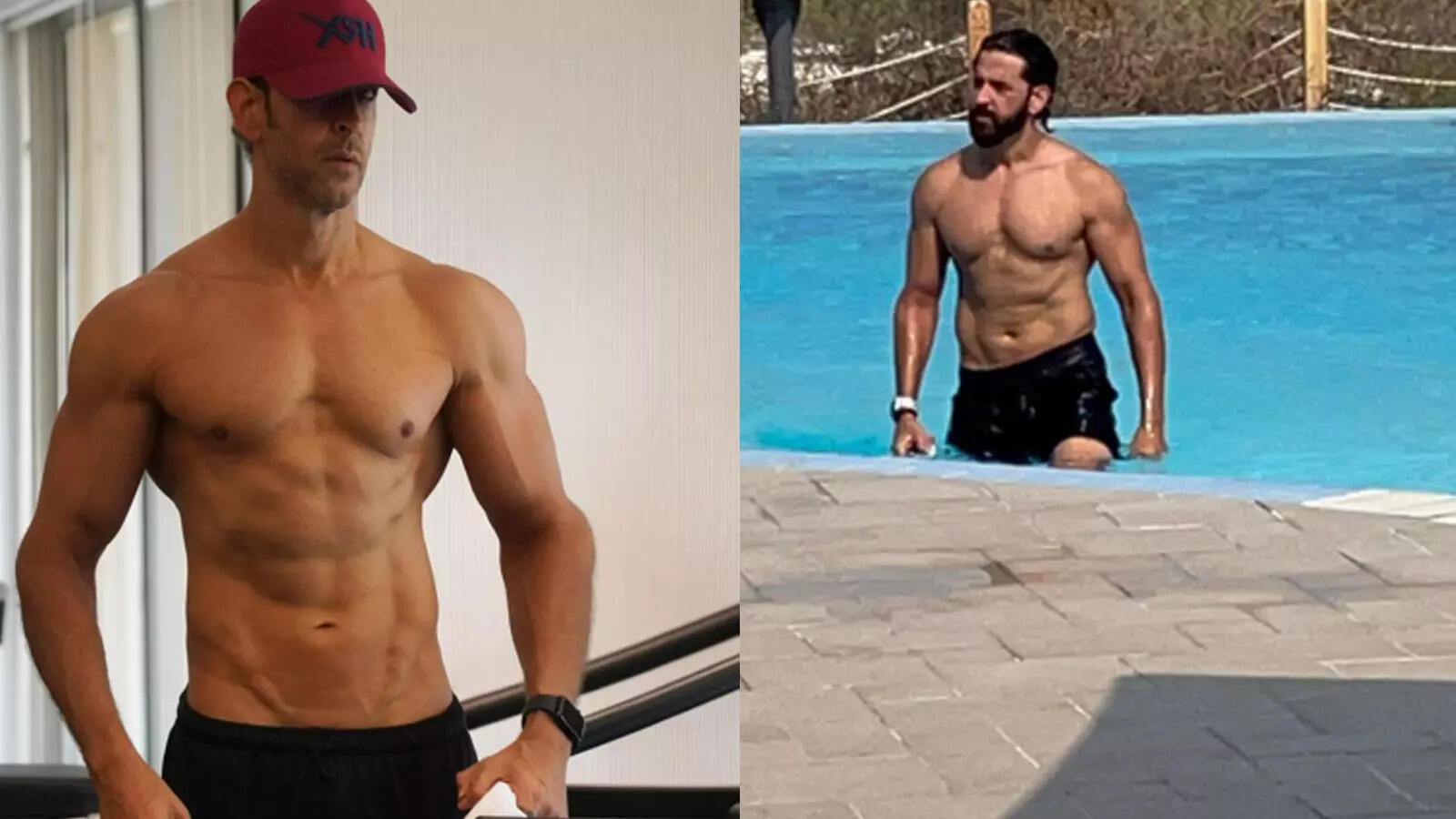 Hrithik Roshan shares before-after pictures of his transformation after ...