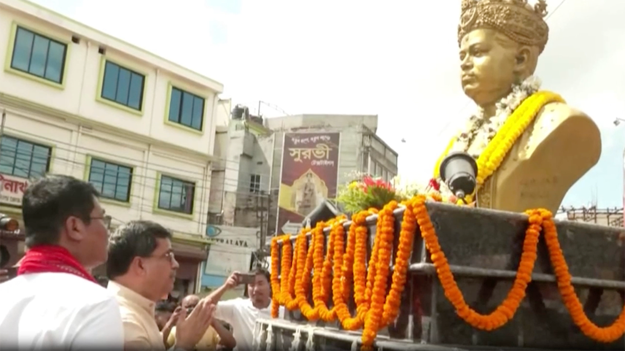 Tripura CM Manik Saha pays tribute to ‘Maharaja Bir Bikram Kishore ...
