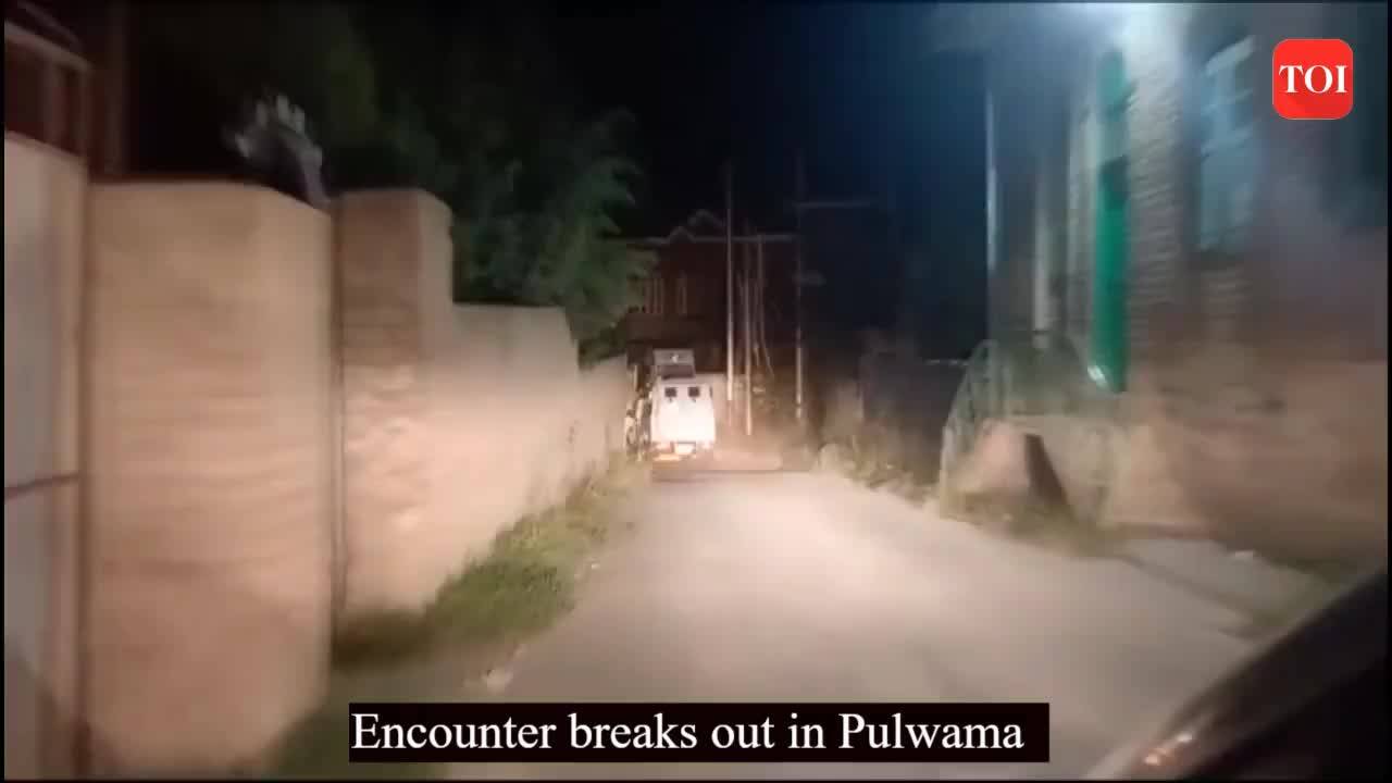 pulwama: Encounter breaks out in Pulwama