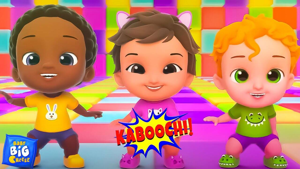 English Nursery Rhymes: Kids Video Song in English 'Kaboochi Dance ...