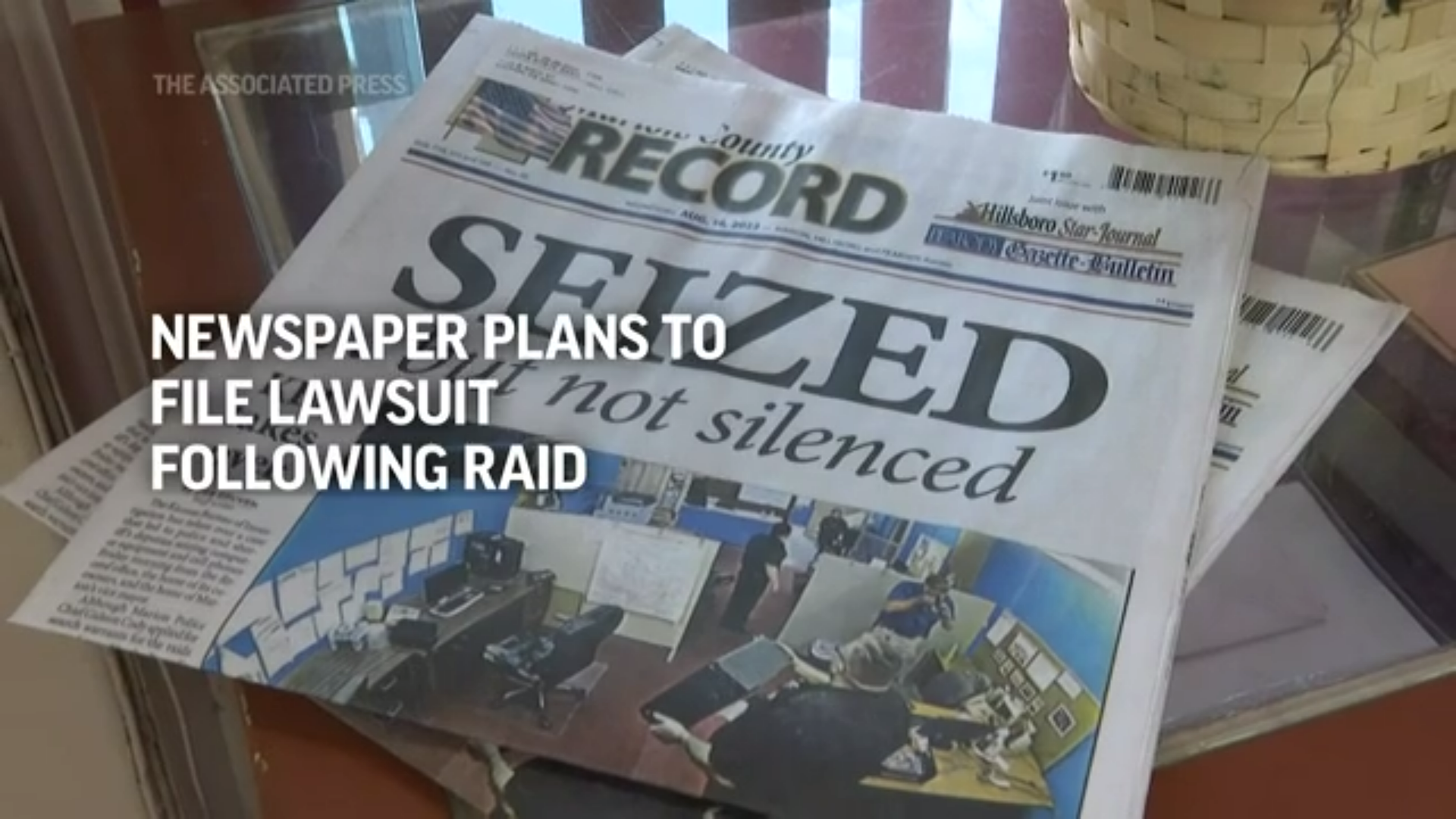 United States: Kansas Newspaper plans to file lawsuit following office raid
